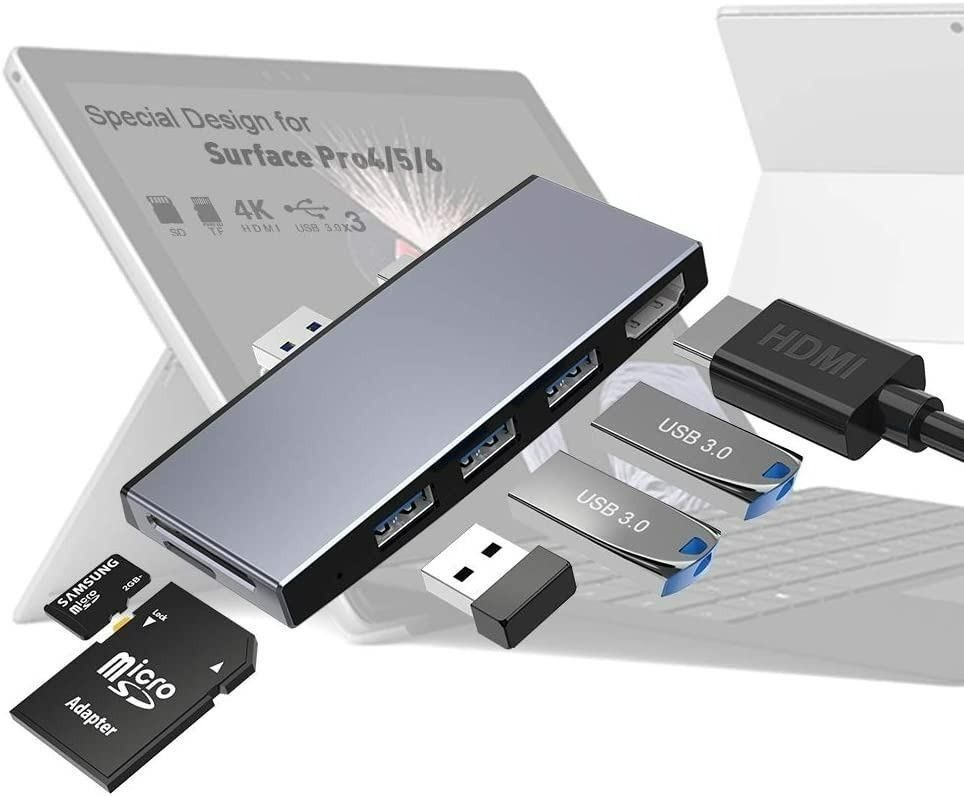 [2297] Upgraded Version Microsoft Surface Pro Docking Station for ...