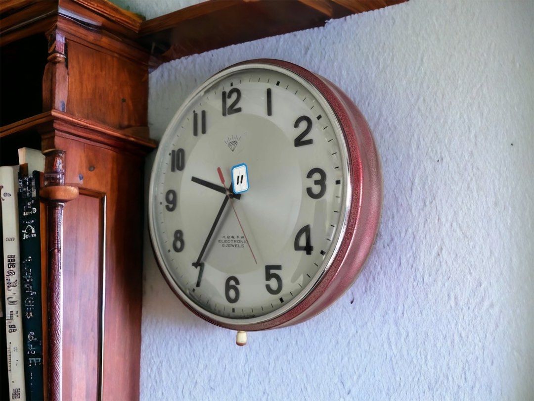 13 ” Transistor Clock 8 Jewel Shanghai Diamond Clock, Furniture & Home ...