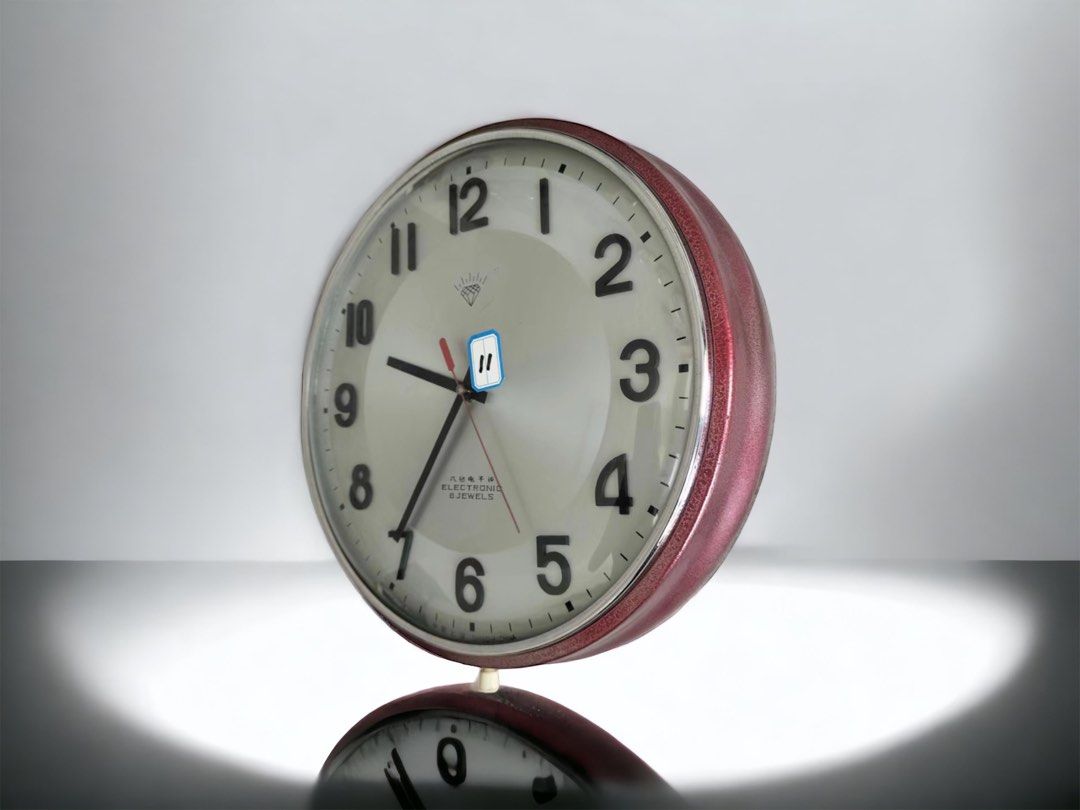 32 cm Transistor Clock 8 Jewel Shanghai Diamond Clock, Furniture & Home ...