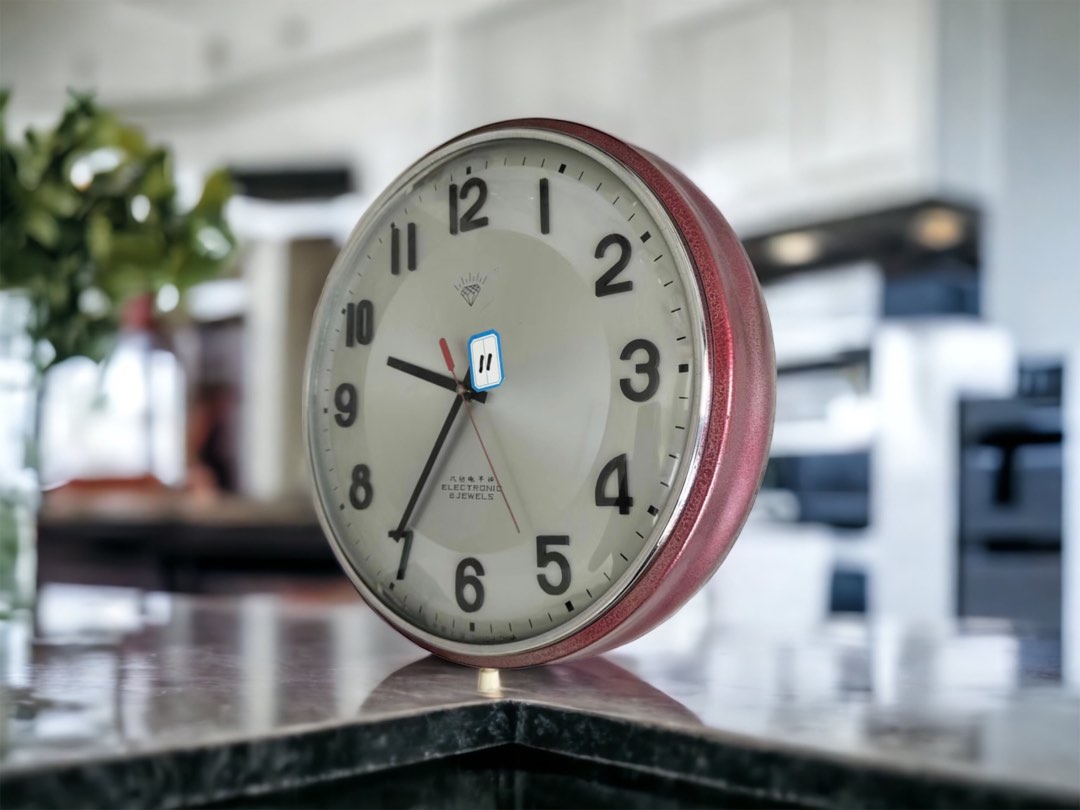 13 ” Transistor Clock 8 Jewel Shanghai Diamond Clock, Furniture & Home ...