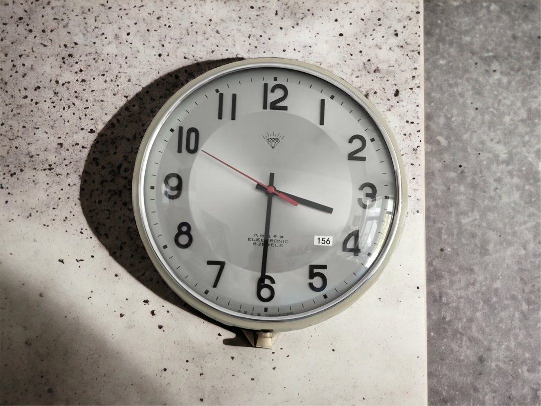 32 cm Numeric Dial 32 cm Transistor Clock 8 Jewel Diamond Clock battery ...