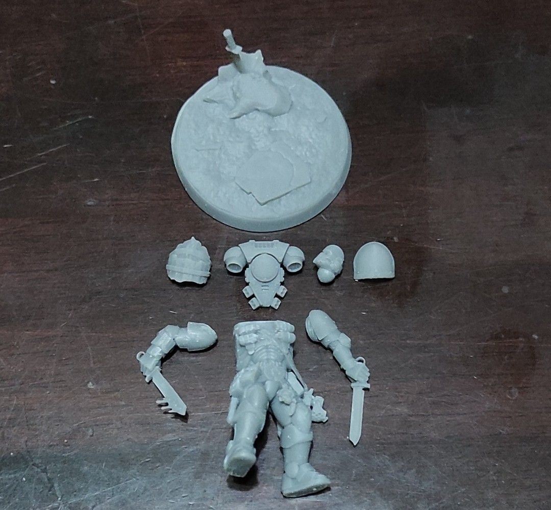 3D Printed Warhammer Leviathan Terminator Captain Phobos Lieutenant ...