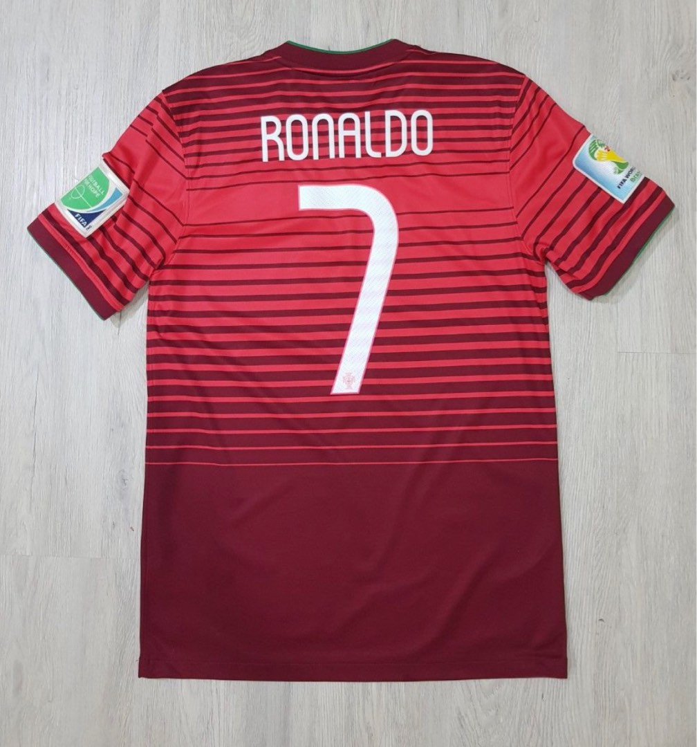 #7 Cristiano Ronaldo cr7 Portugal 2014 World Cup soccer/football jersey ...