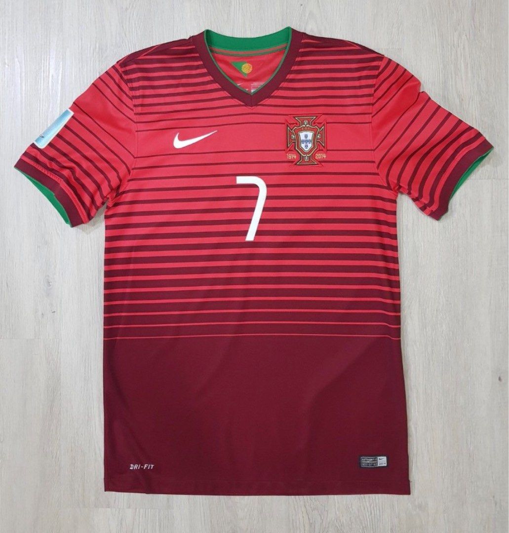 #7 Cristiano Ronaldo cr7 Portugal 2014 World Cup soccer/football jersey ...