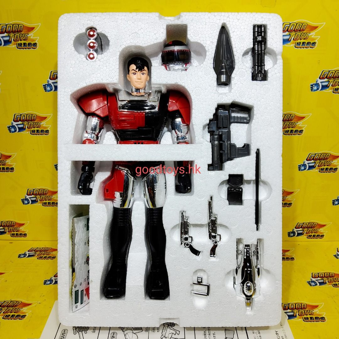 內全新 懷舊 日本製 BANDAI 未來特警 WINSPECTOR SUPER REAL VOICE DX FIRETECTOR 烈火 香川 ...