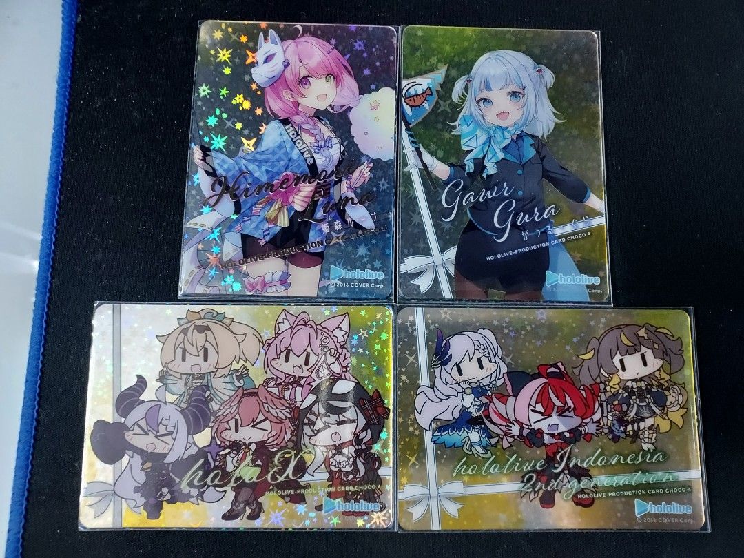交換優先 hololive card choco vol.4, 興趣及遊戲, 玩具 & 遊戲類 - Carousell