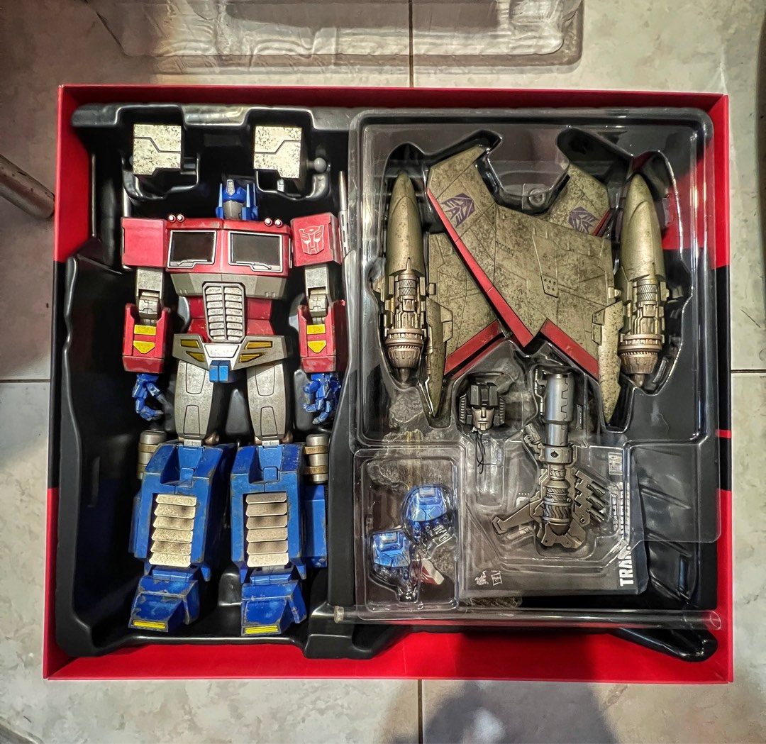 野獸國 hottoys HOT TOYS TF001 SP 初回限定版 變形金剛 G1 柯博文 (天王星SP限量版） 孩之寶, 書籍、休閒與玩具, 收藏、紀念品, 其他古董在旋轉拍賣