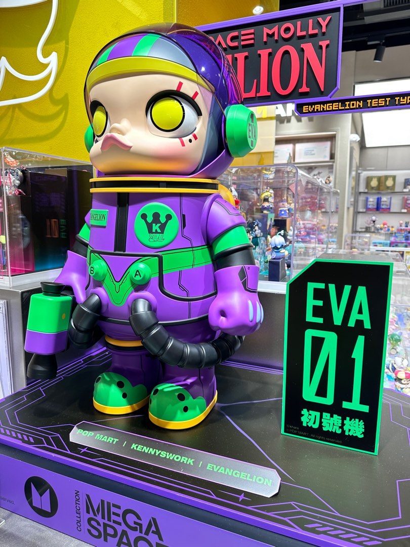 全新未開 Molly EVA 400%, 興趣及遊戲, 玩具 & 遊戲類 - Carousell