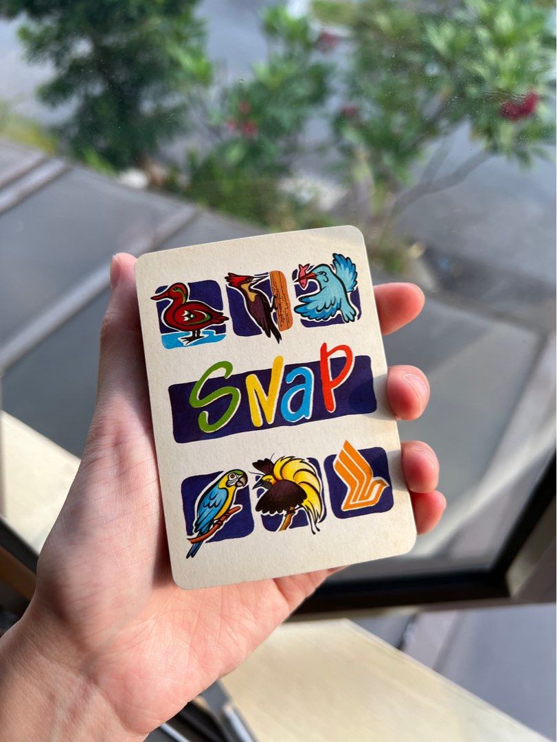 Vintage early 2000s Singapore Airlines SIA Snap Cards — Card Game ...