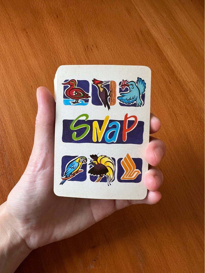 Vintage early 2000s Singapore Airlines SIA Snap Cards — Card Game ...