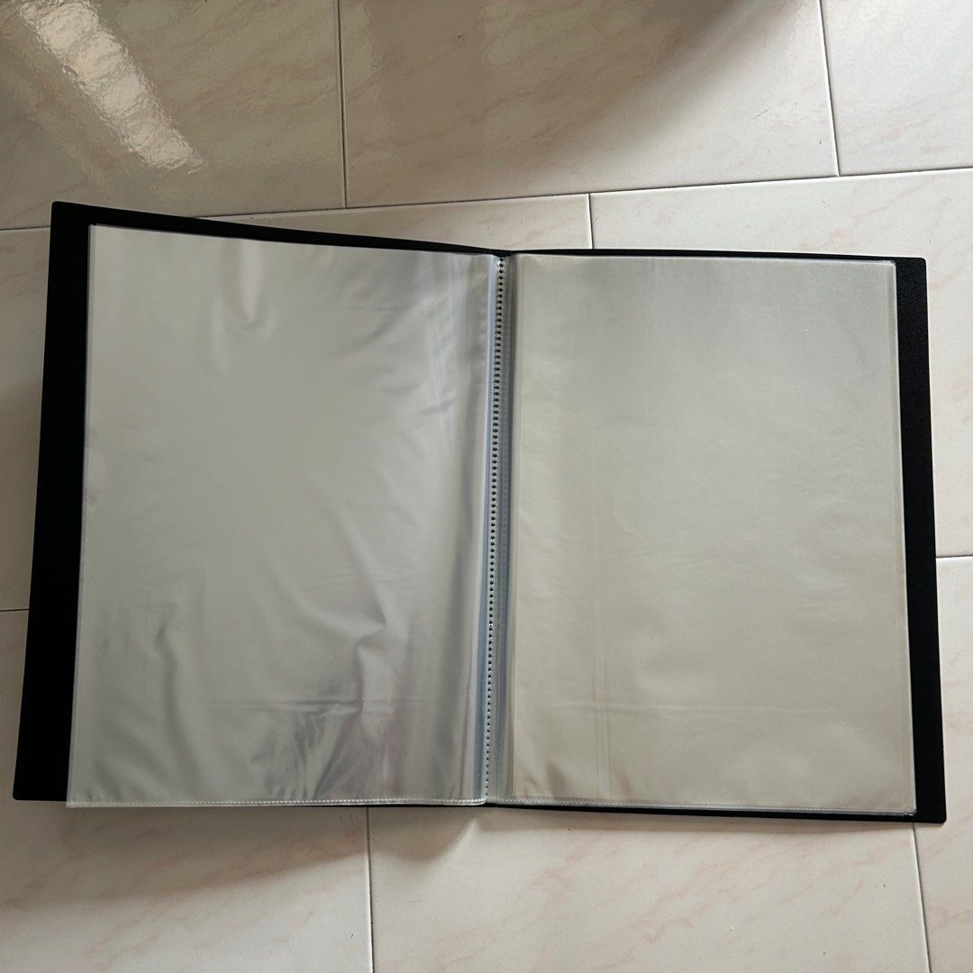 A3 Clear Folder (20 pockets), Hobbies & Toys, Stationery & Craft ...