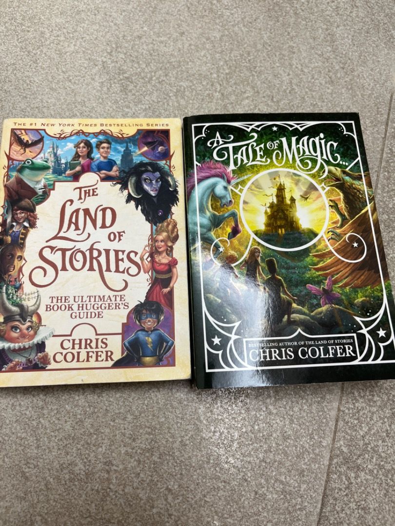 A Tale Of Magic and Ultimate Book Hugger’s Guide Land of Stories, 興趣及遊戲 ...