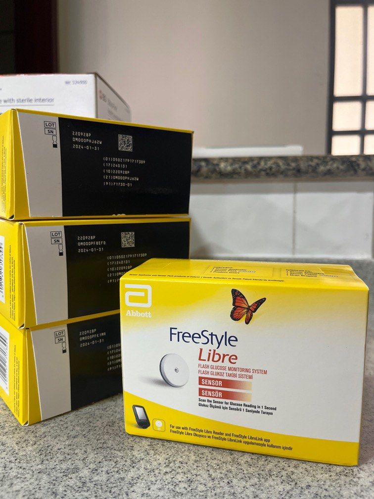 Abbot FreeStyle Libre Sensor + free reader and protective stickers ...