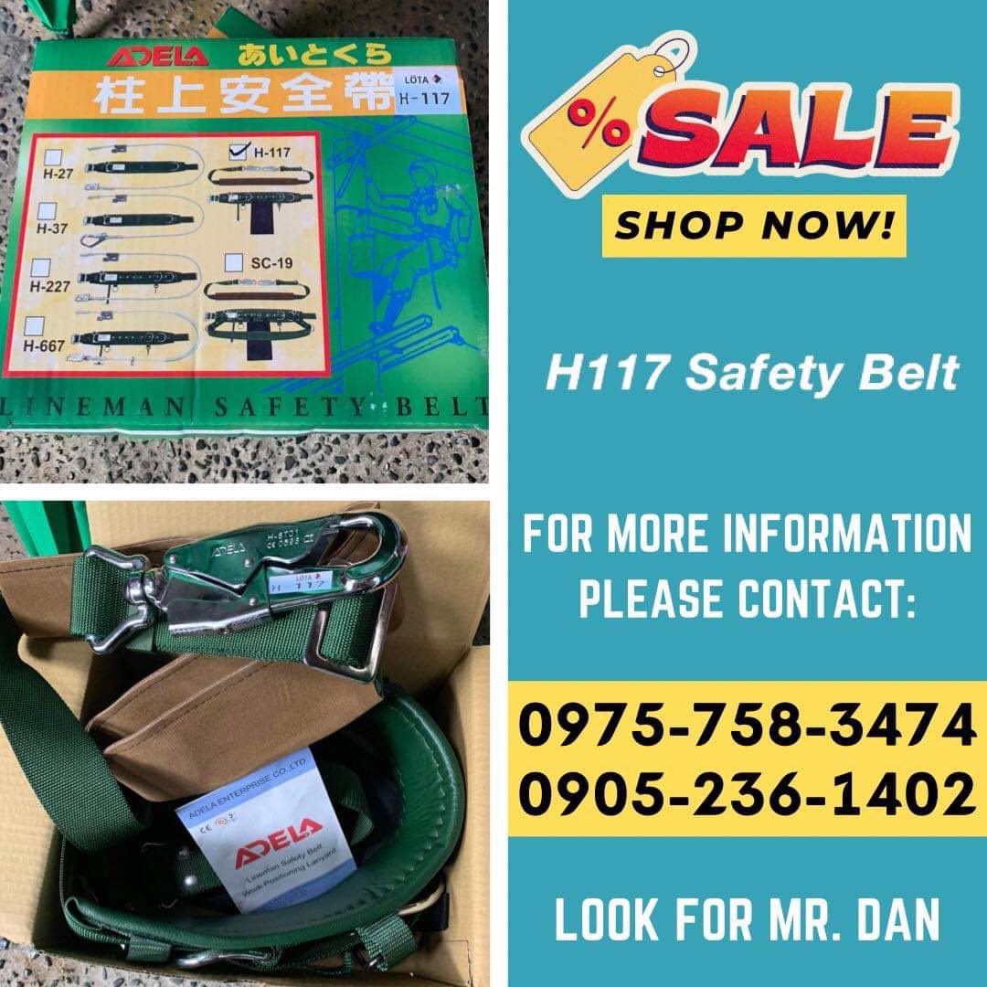 Adela safetybelt, Commercial & Industrial, Construction Tools ...