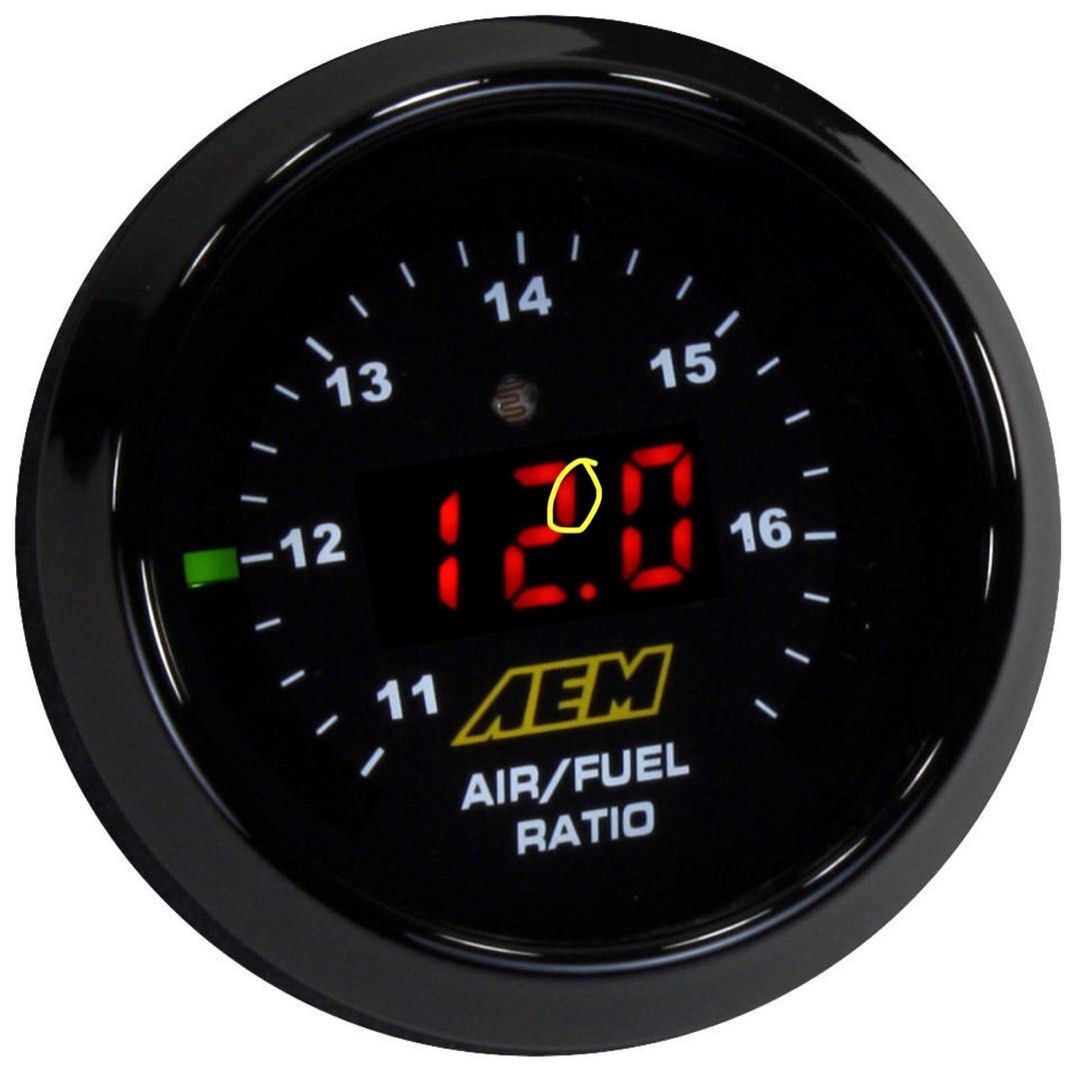 AEM Air Fuel Ratio Gauge, Car Accessories, Electronics & Lights on ...