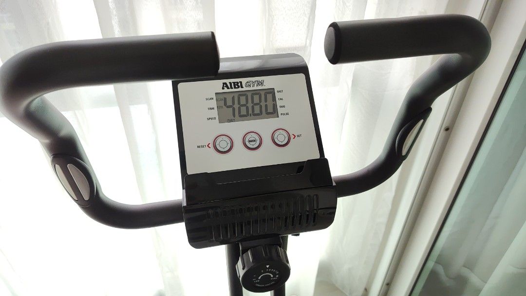 AIBI GYM Foldable Upright Recumbent Exercise Bike AB-B775R (RED ...