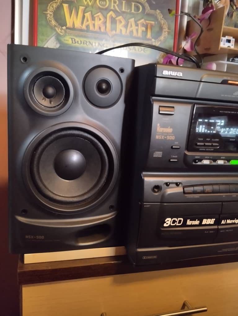 Aiwa Mini Hifi, Audio, Portable Music Players on Carousell