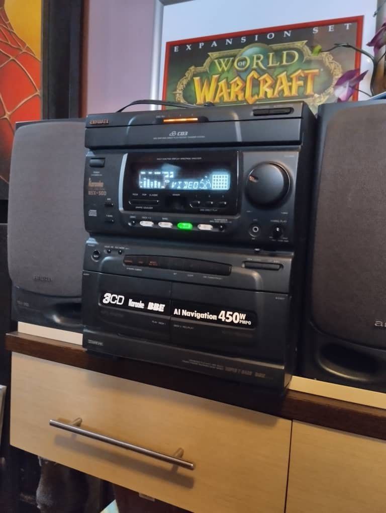 Aiwa Mini Hifi, Audio, Portable Music Players on Carousell