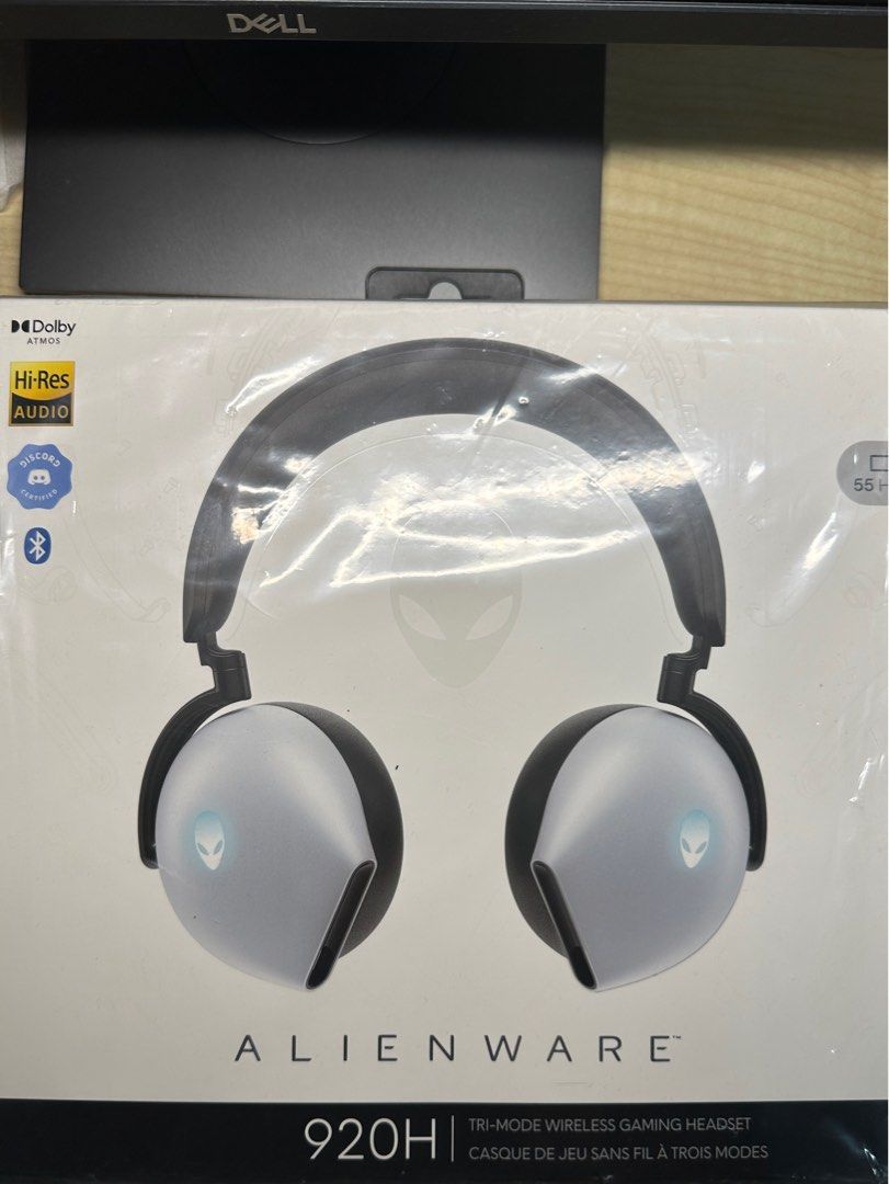 ALIENWARE TRI-MODE WIRELESS GAMING HEADSET AW920H, Audio, Headphones ...