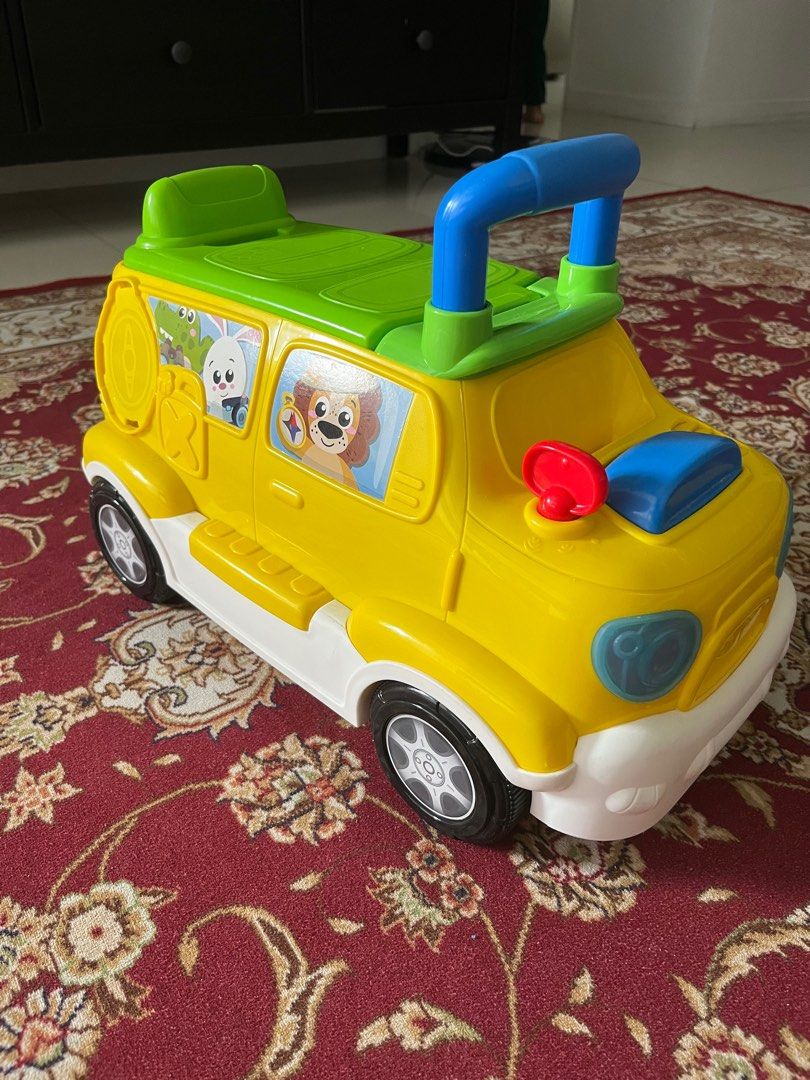 Alphabet / Phonics Toy Car, Babies & Kids, Infant Playtime on Carousell