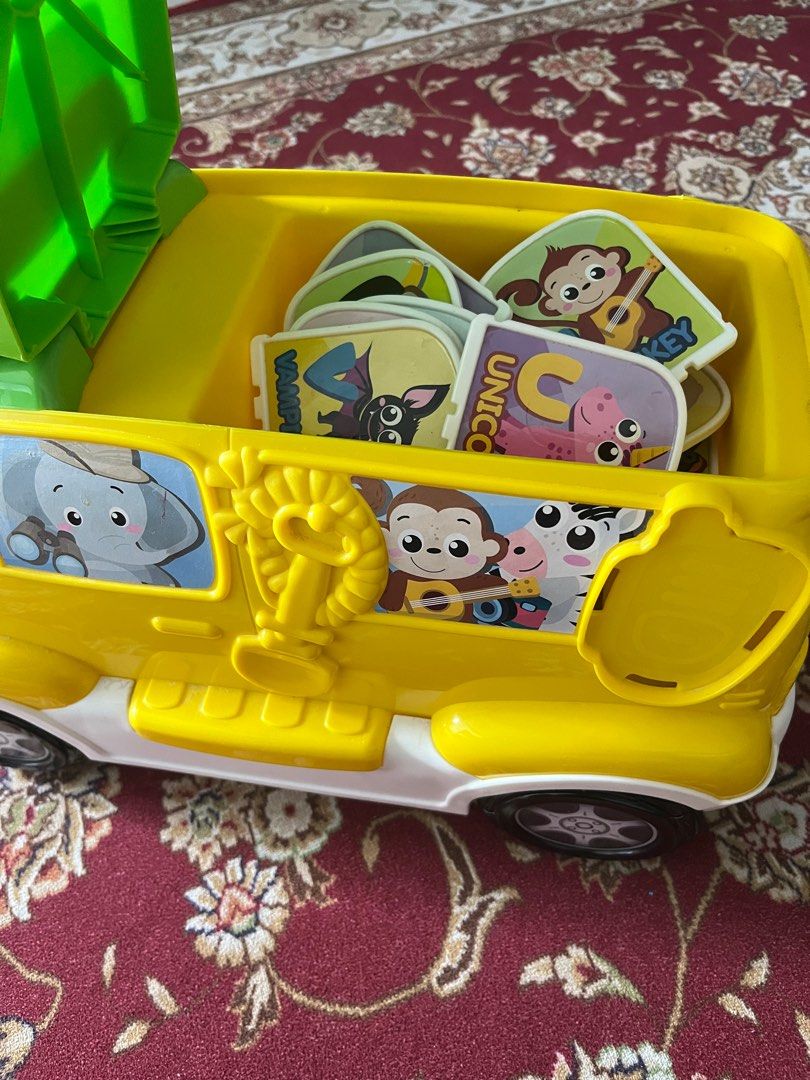 Alphabet / Phonics Toy Car, Babies & Kids, Infant Playtime on Carousell