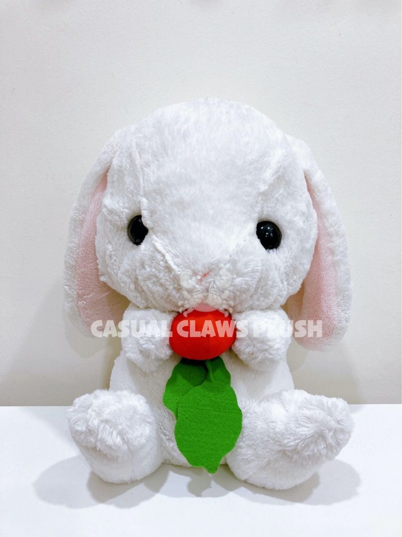 [AMUSE Original] Pote Usa Loppy Shiro-Pi Eating Radish Very Big and ...