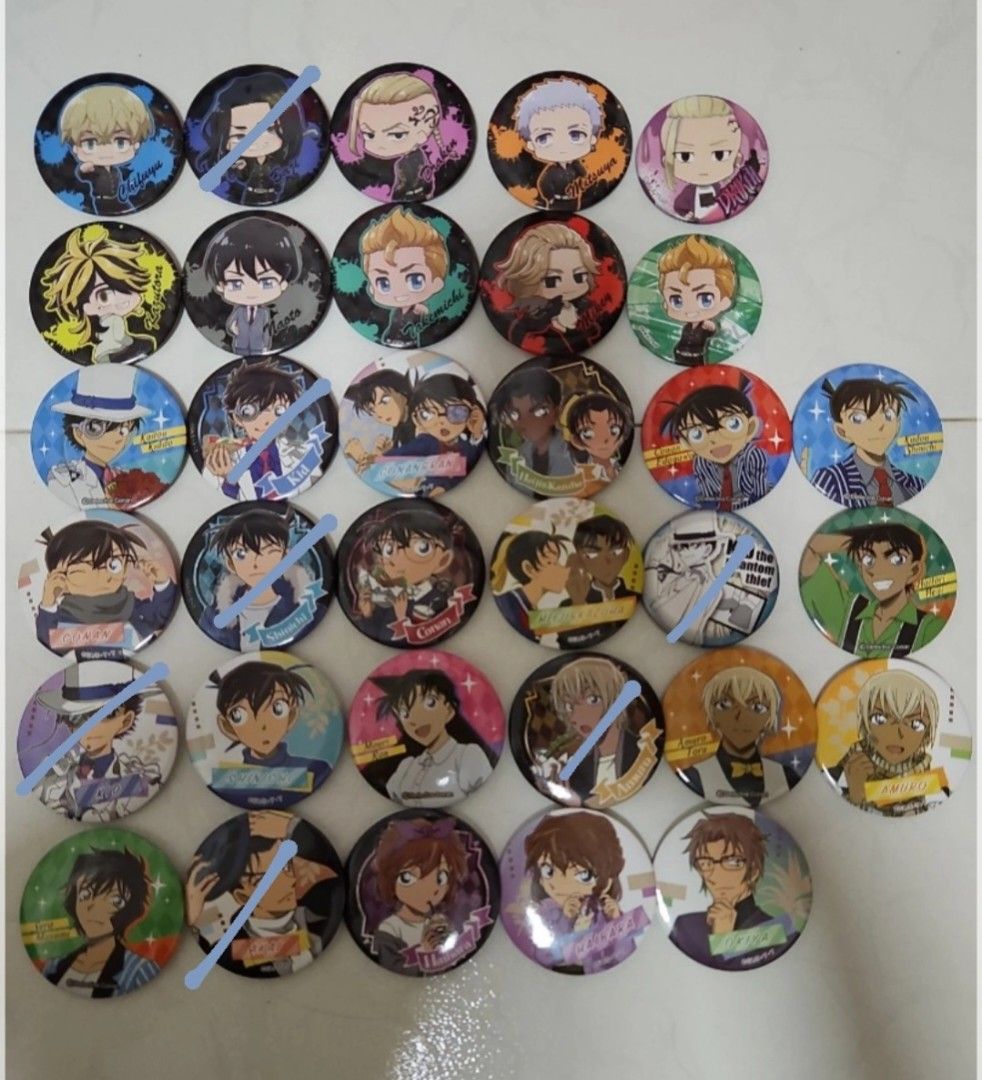 Anime Badge/Compact Mirror, Hobbies & Toys, Toys & Games on Carousell