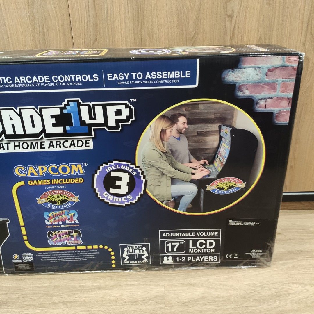 Arcade1Up Street Fighter II Champion Edition Cabinet Arcade 1Up, Video ...