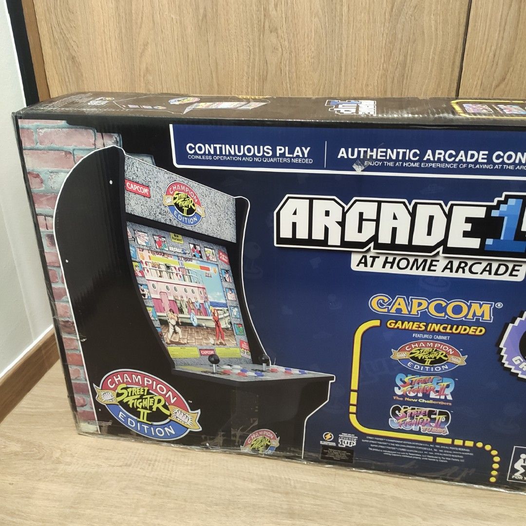 Arcade1Up Street Fighter II Champion Edition Cabinet Arcade 1Up, Video ...