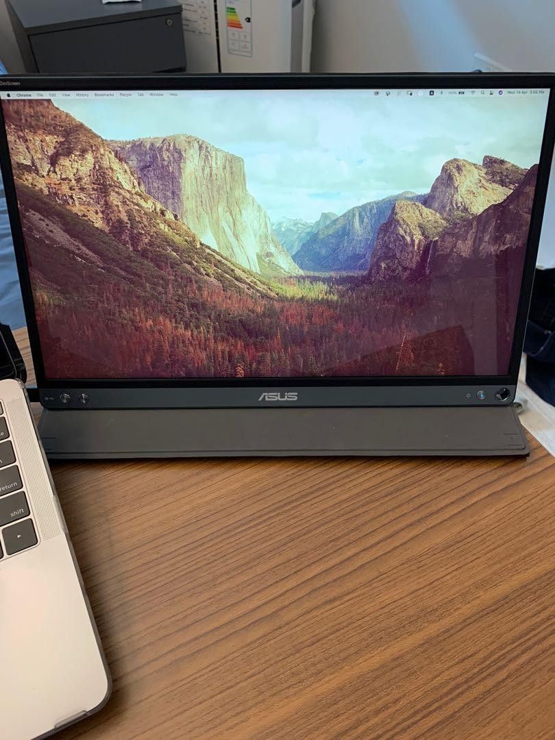 ASUS ZenScreen MB16AC Portable USB C Monitor 15.6", Computers & Tech ...