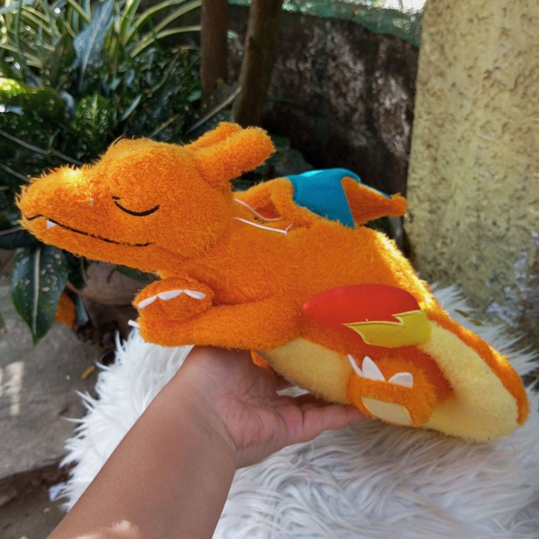 Banpresto POKEMON Charizard Sleeping Original Plush Toy on Carousell