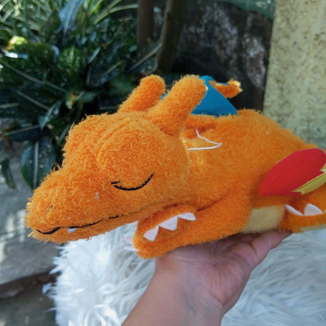 Banpresto POKEMON Charizard Sleeping Original Plush Toy on Carousell