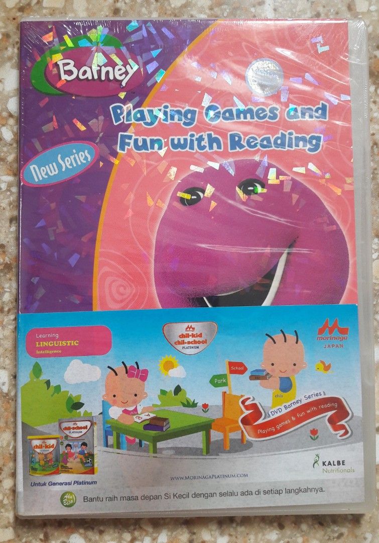 Barney playing games and fun with reading, Bayi & Anak, Lainnya di ...