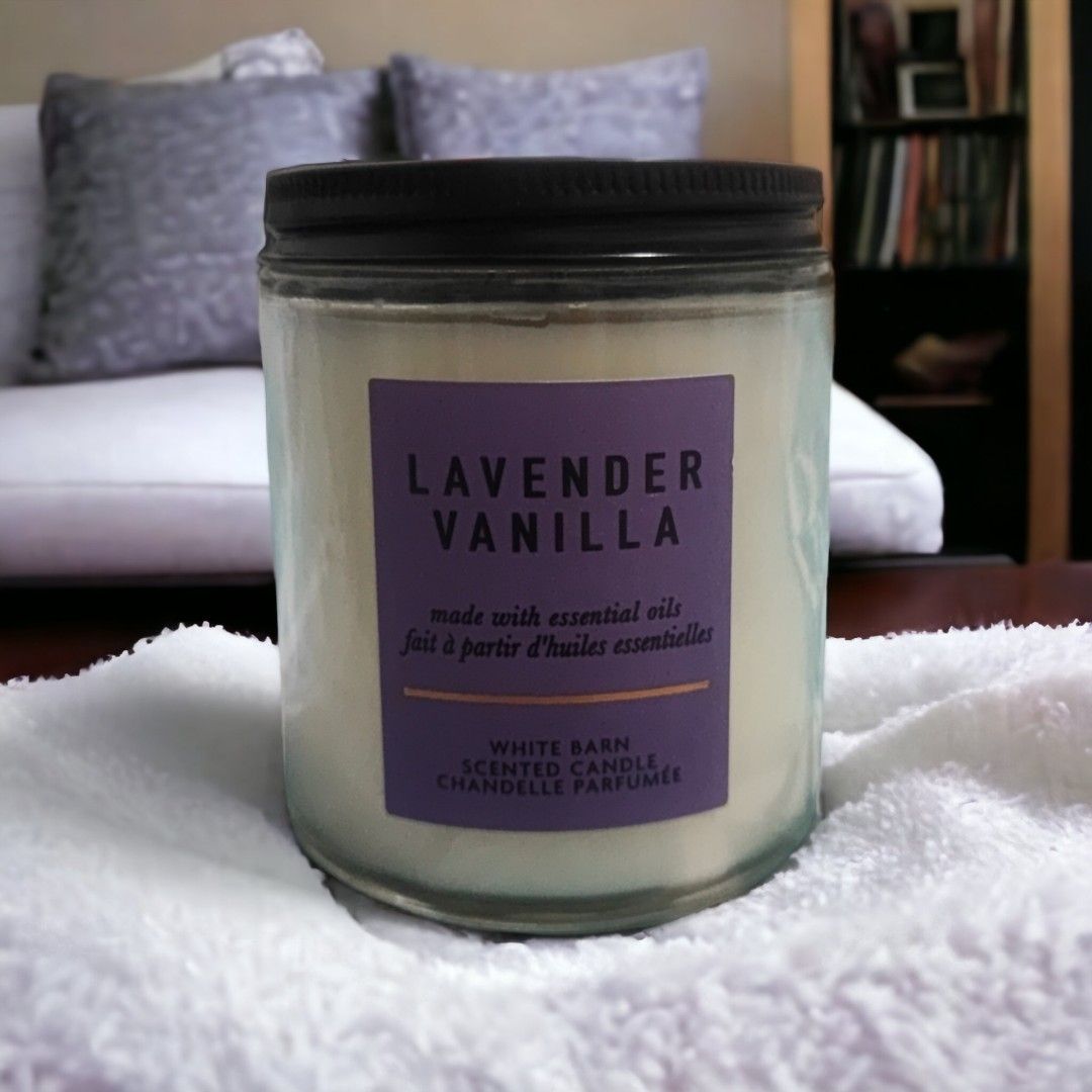Bath and body works Lavender Vanilla single wick candle from Dubai on ...