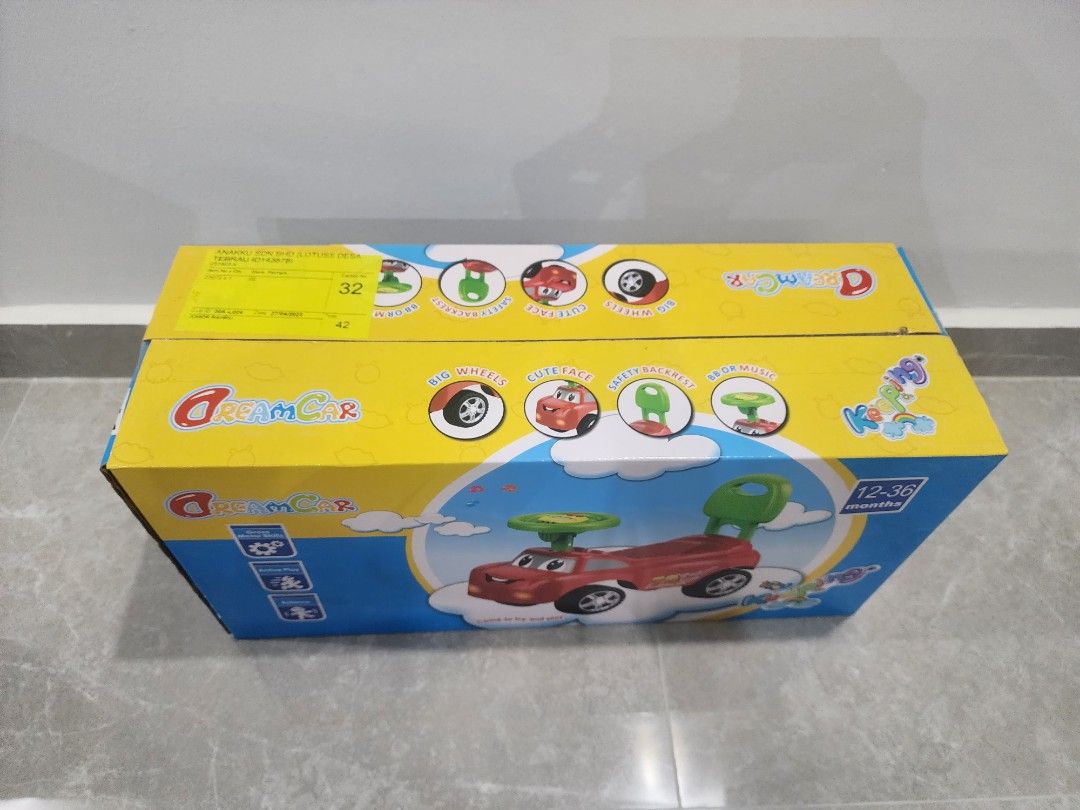 BINB sealed Blue Toddler Car, Babies & Kids, Infant Playtime on Carousell