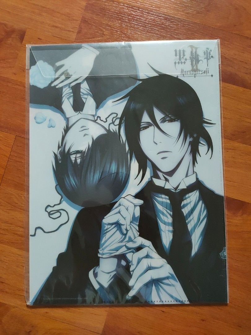 Black Butler L shape and Envelope file, Hobbies & Toys, Stationery ...