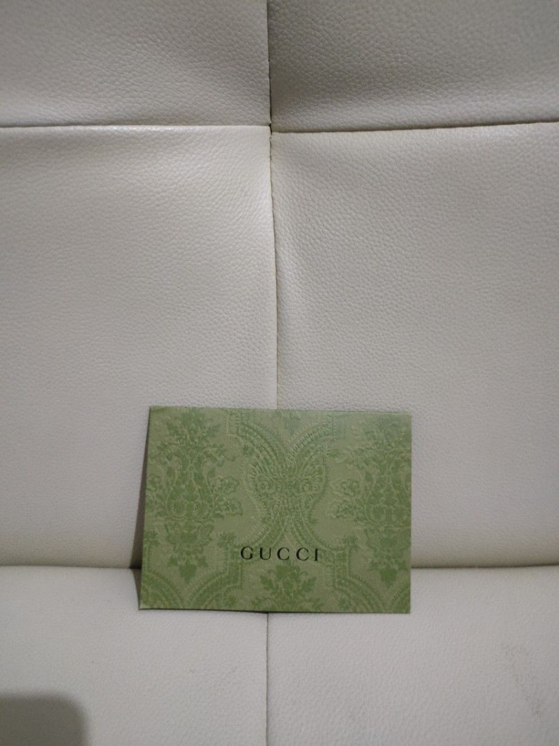 blank card gucci original / kartu ucapan gucci / amplop gucci, Serba ...