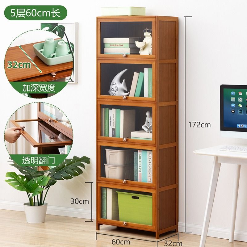 Book Cabinet BLM large capacity simple and practical display cabinet ...