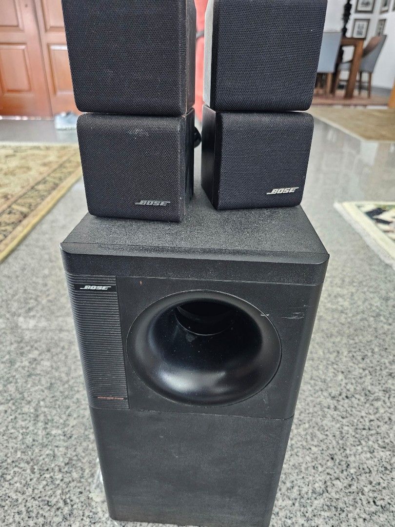 Bose Acoustimass Series 2, Audio, Soundbars, Speakers & Amplifiers on Carousell