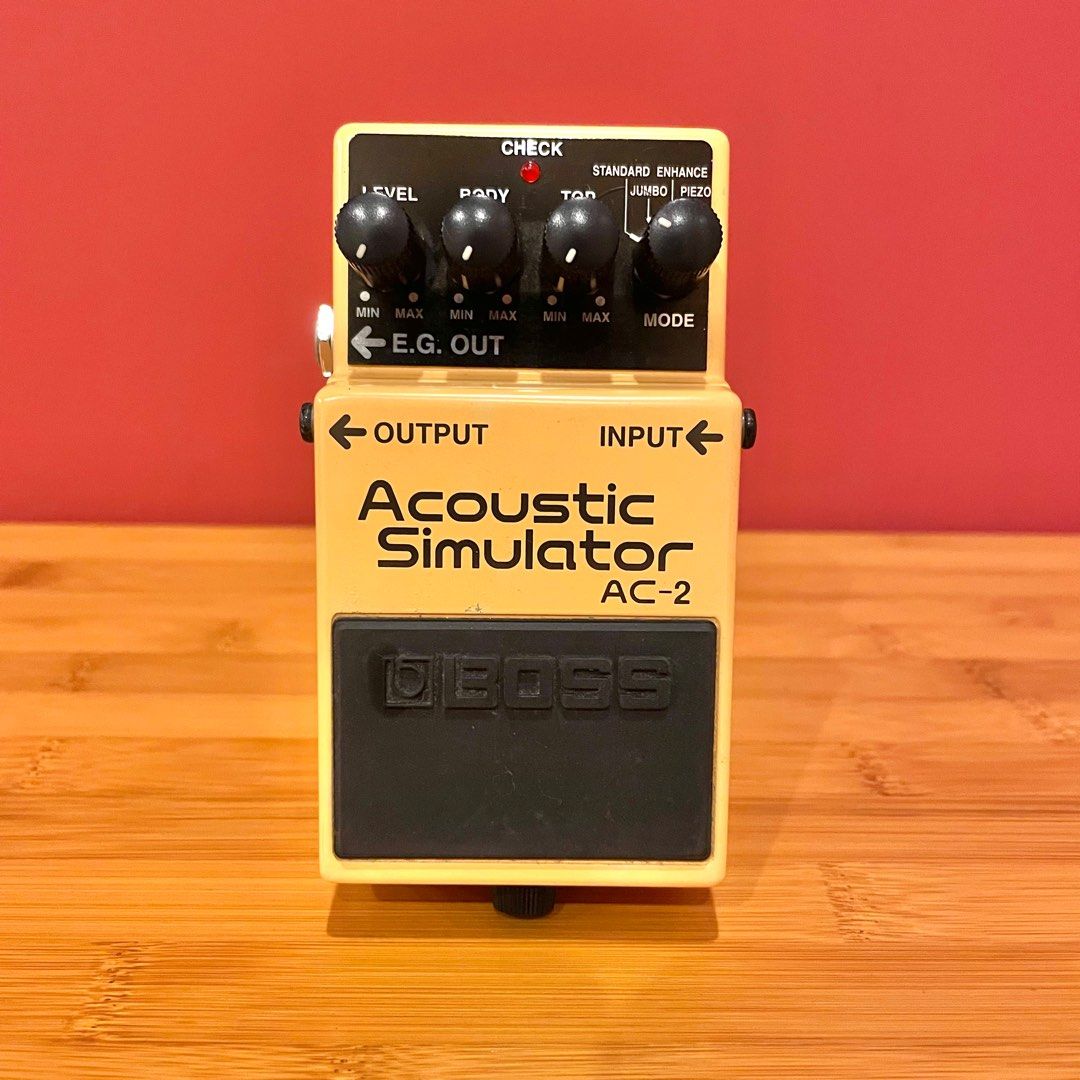Boss AC-2 Acoustic Simulator, Hobbies & Toys, Music & Media, Music ...