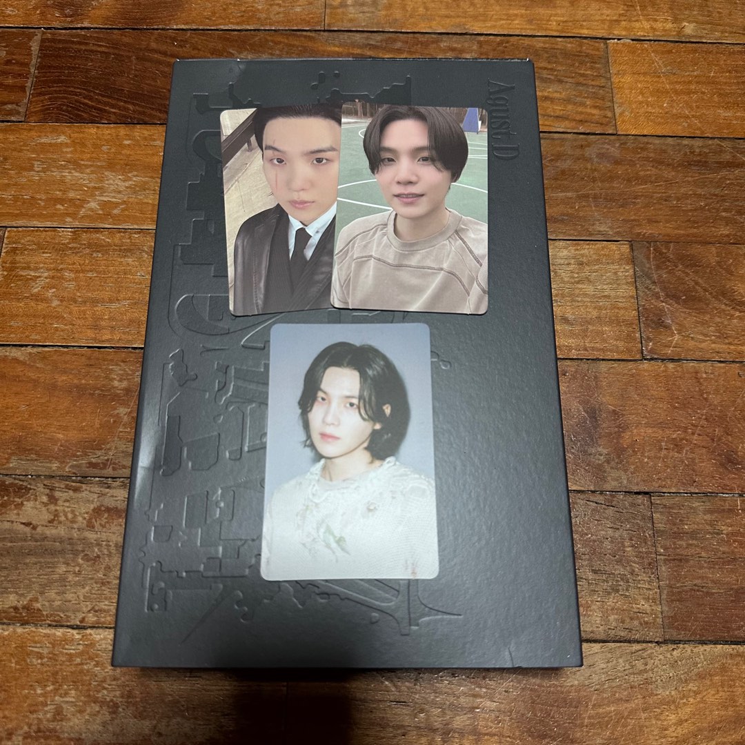 bts suga yoongi agust d d-day album target version, Hobbies & Toys, Memorabilia & Collectibles ...