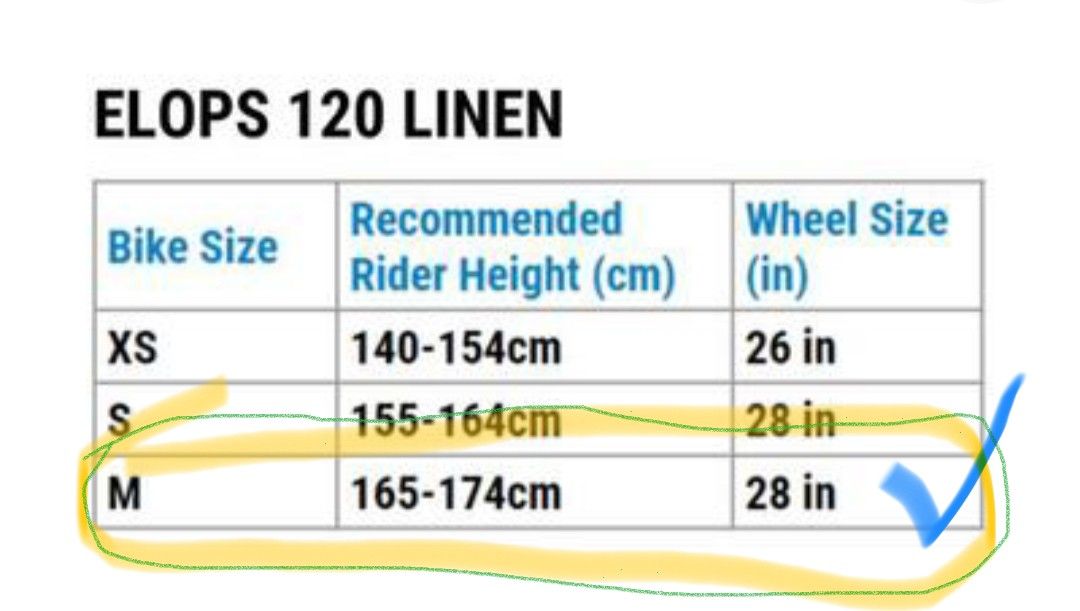 Btwin elops 120 linen color lady men bike, Sports Equipment, Bicycles ...