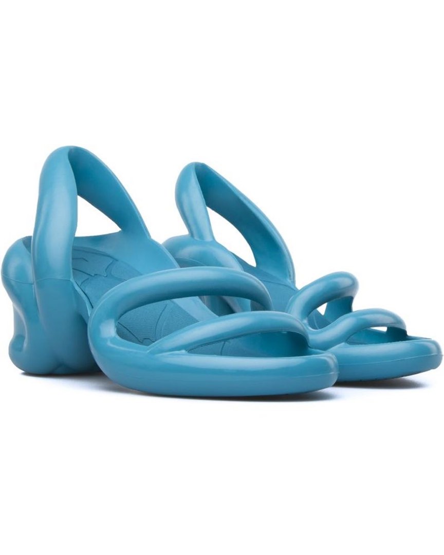Camper Kobarah Heels in Blue on Carousell