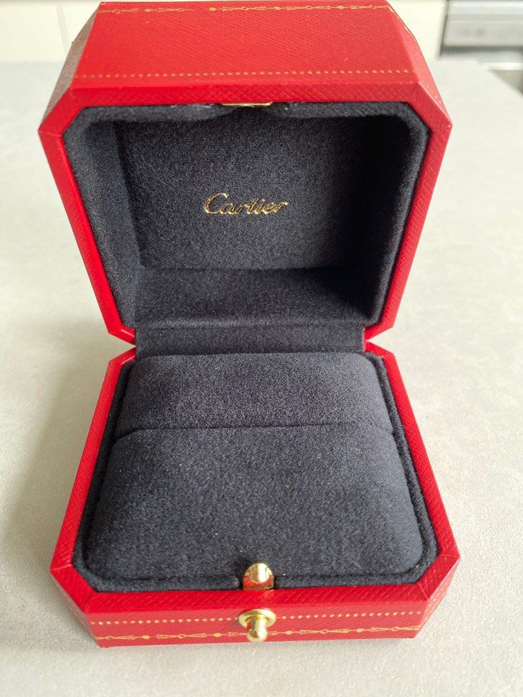 Cartier ring box, Women's Fashion, Jewelry & Organisers, Accessory ...