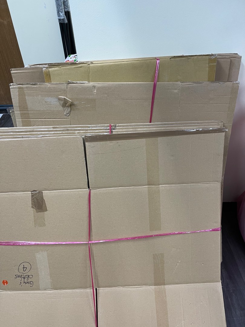 Carton Boxes and bubble wrap, Furniture & Home Living, Home Improvement ...