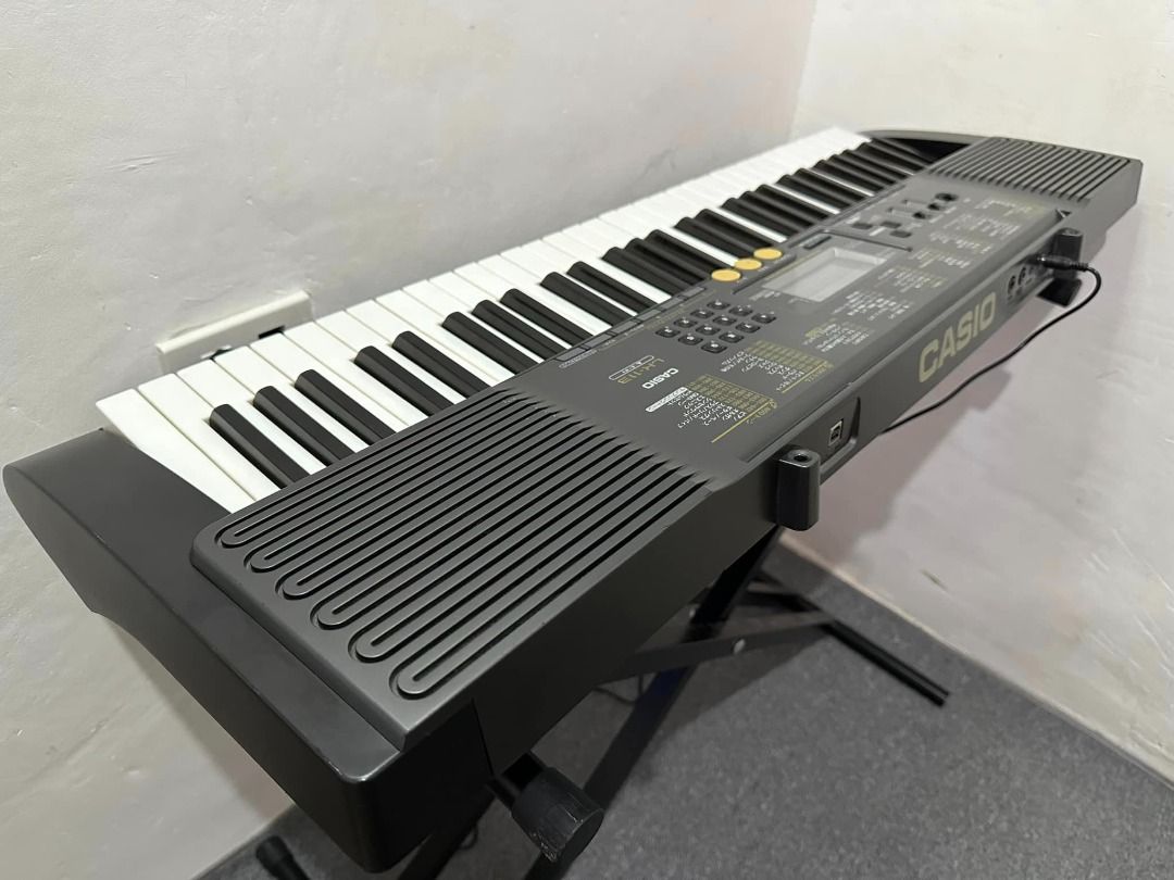 Casio Lk 113 Semi Weighted 61 Keys Touch Response Keyboard Piano On