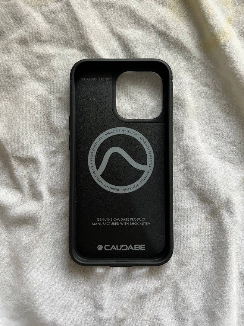 Caudabe Sheath Black (MagSafe) case for Iphone 13 pro, Mobile Phones ...