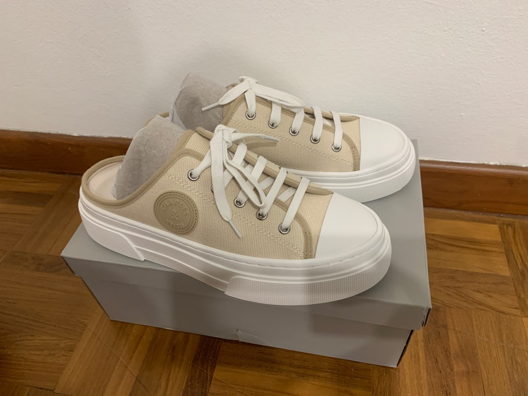Charles & Keith mule, Women's Fashion, Footwear, Sneakers on Carousell