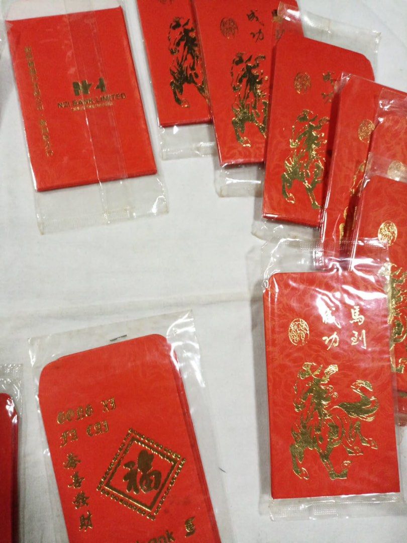 Vintage CNY Red Packet, Hobbies & Toys, Memorabilia & Collectibles ...