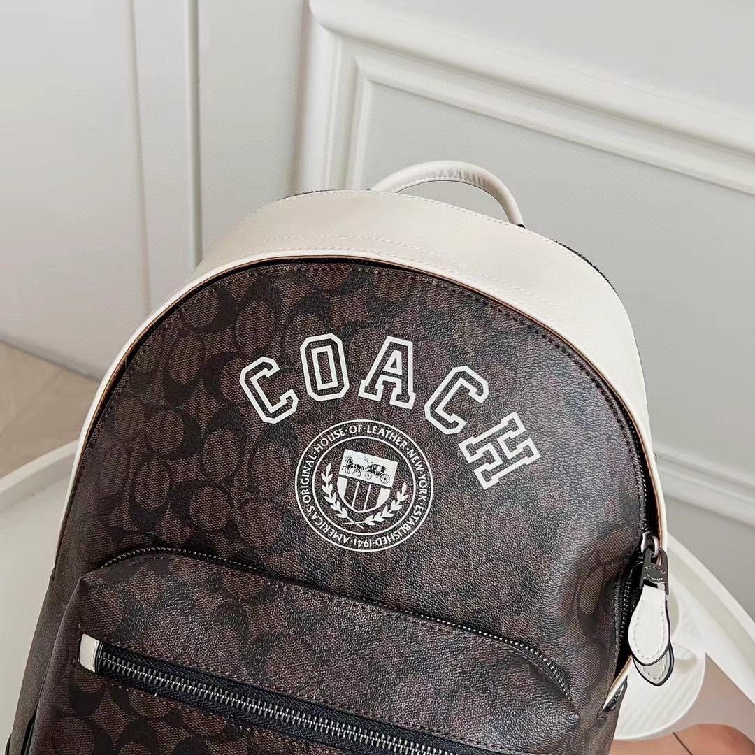 Coach CB909 West college style men’s backpack, Men's Fashion, Bags ...